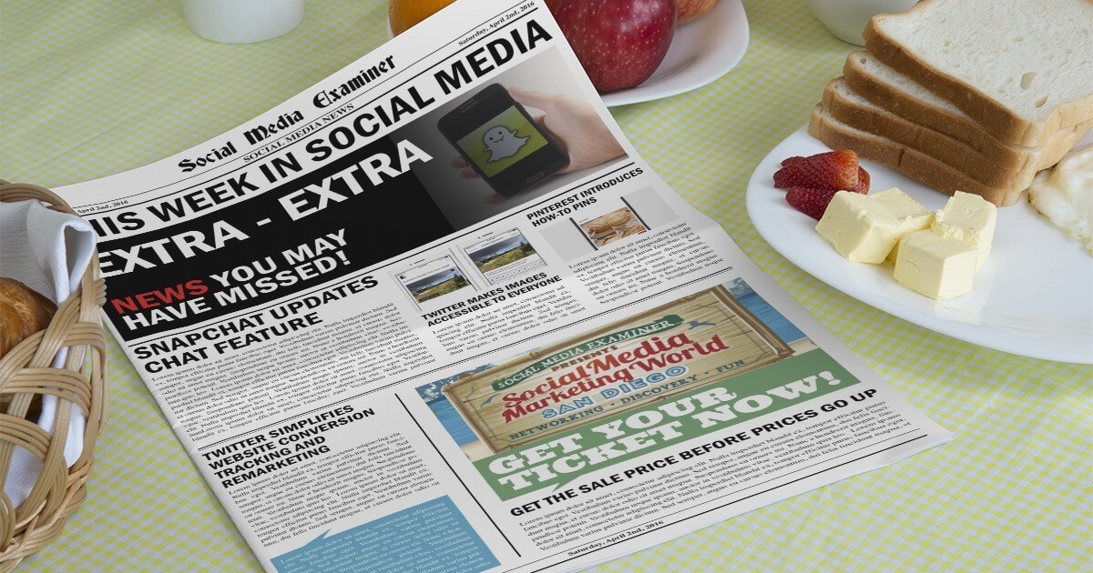 Snapchat Rolls Out New Features: This Week in Social Media : Social ...