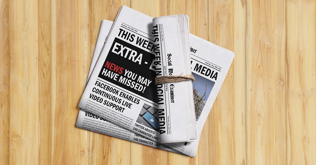 Facebook Live Rolls Out Continuous Streaming: This Week in Social Media ...