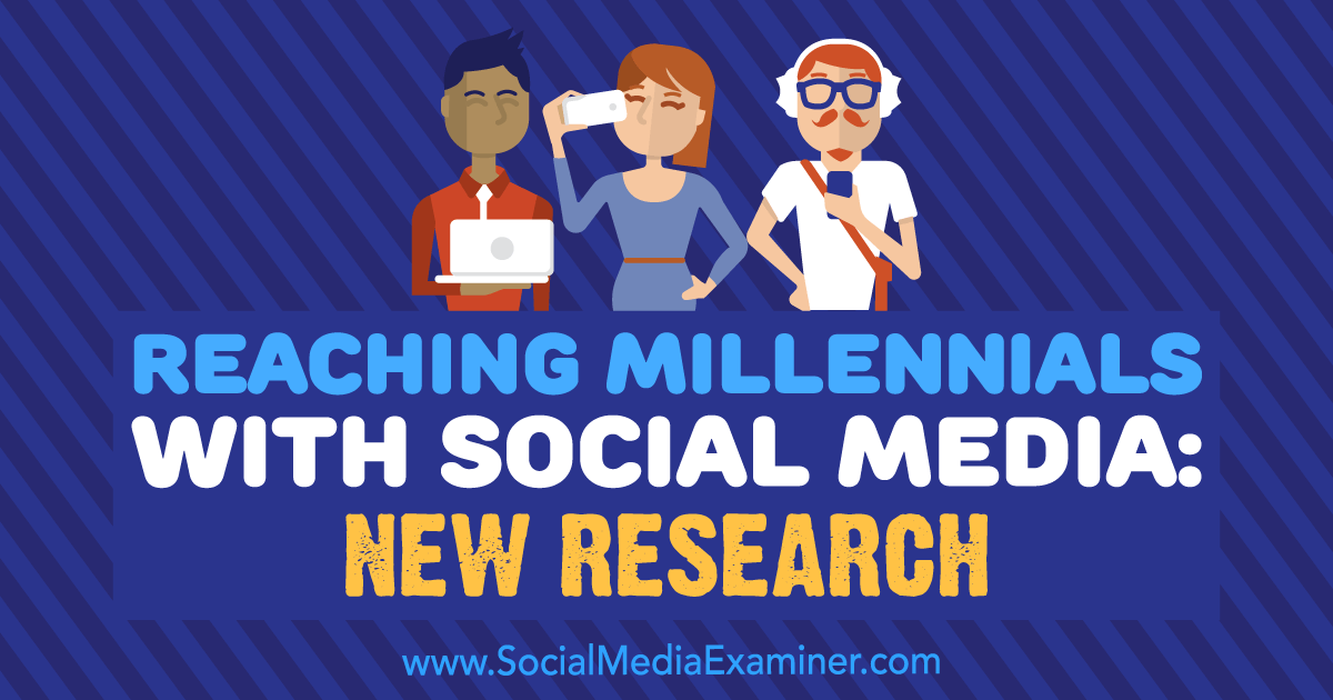 Reaching Millennials With Social Media: New Research : Social Media ...