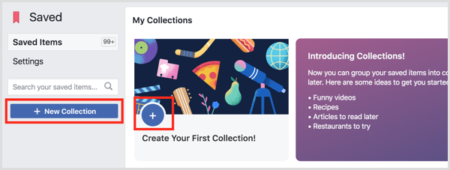 How to Use Facebook Collections to Manage Curated Content : Social ...