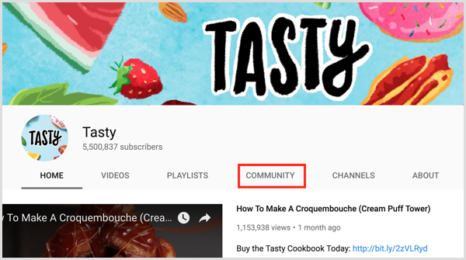 How to Use the YouTube Community Tab to Engage Subscribers : Social Media Examiner