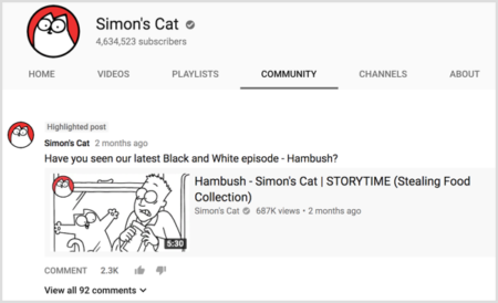 How to Use the YouTube Community Tab to Engage Subscribers : Social ...