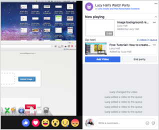 How to Host a Facebook Watch Party in Your Facebook Group : Social ...