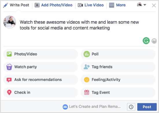 How To Host A Facebook Watch Party In Your Facebook Group Social How To Host A Facebook Watch Party In Your Facebook Group Social