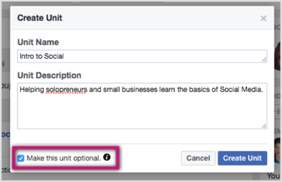 How to Use Facebook Group Units to Organize Your Content : Social Media ...