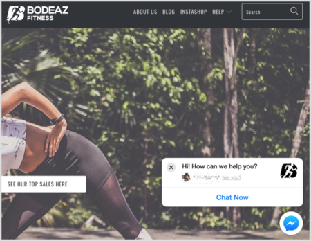 How to Add Facebook Customer Chat to Your Website : Social Media Examiner
