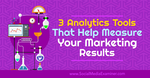 3 Analytics Tools That Help Measure Your Marketing Results : Social ...