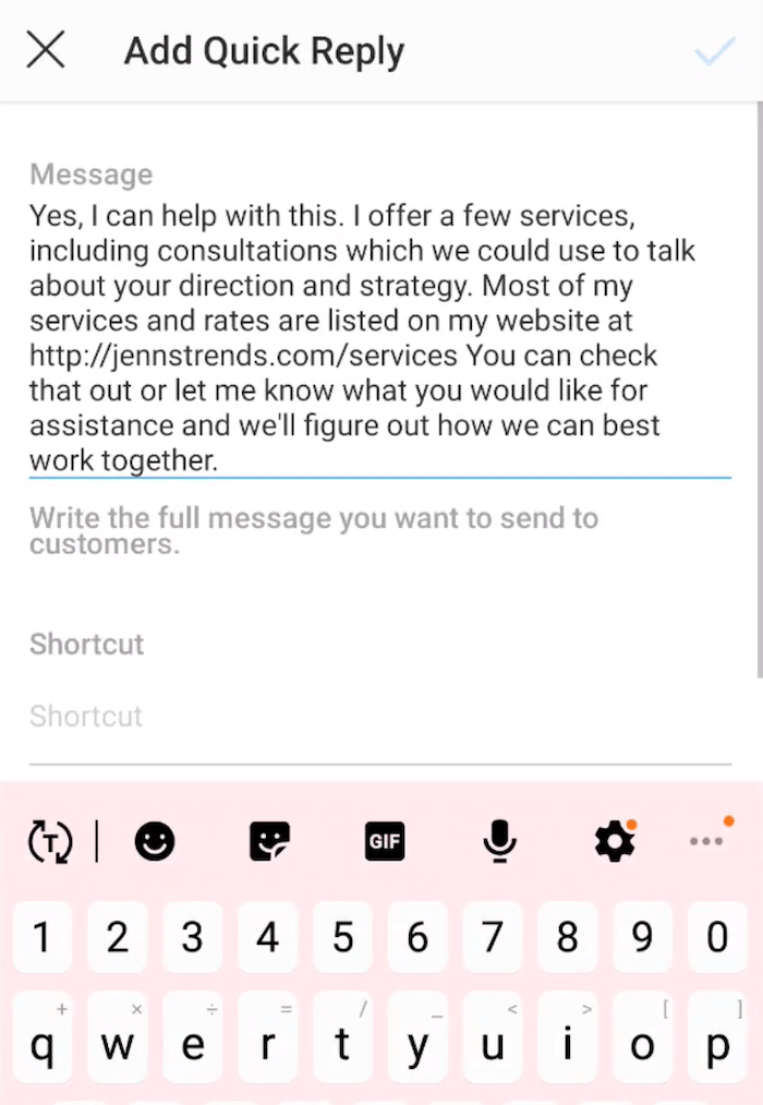How to Use Instagram Quick Replies to Streamline Engagement : Social ...