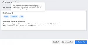 Facebook Organic Video Post Testing: Split Test Your Way to Better ...