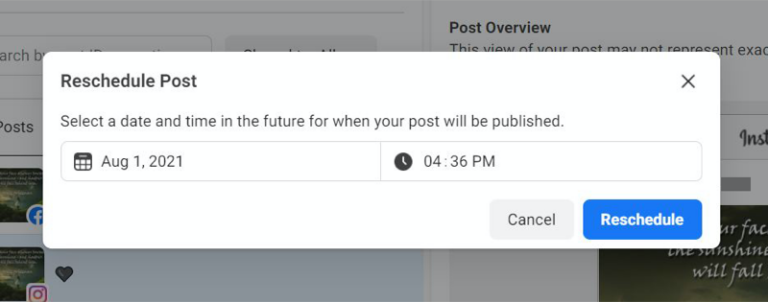 How to Schedule Instagram Stories and Posts in Business Suite : Social ...