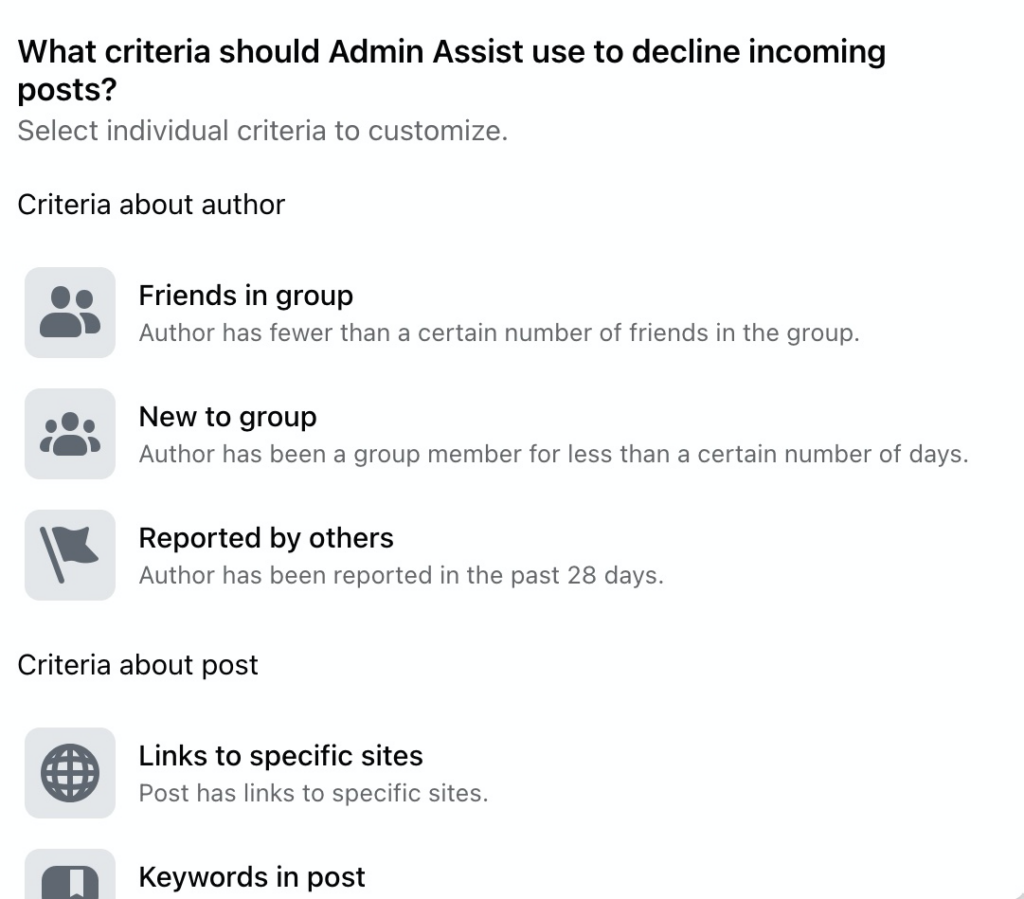 Facebook Admin Assist: Streamline Your Facebook Group Content ...