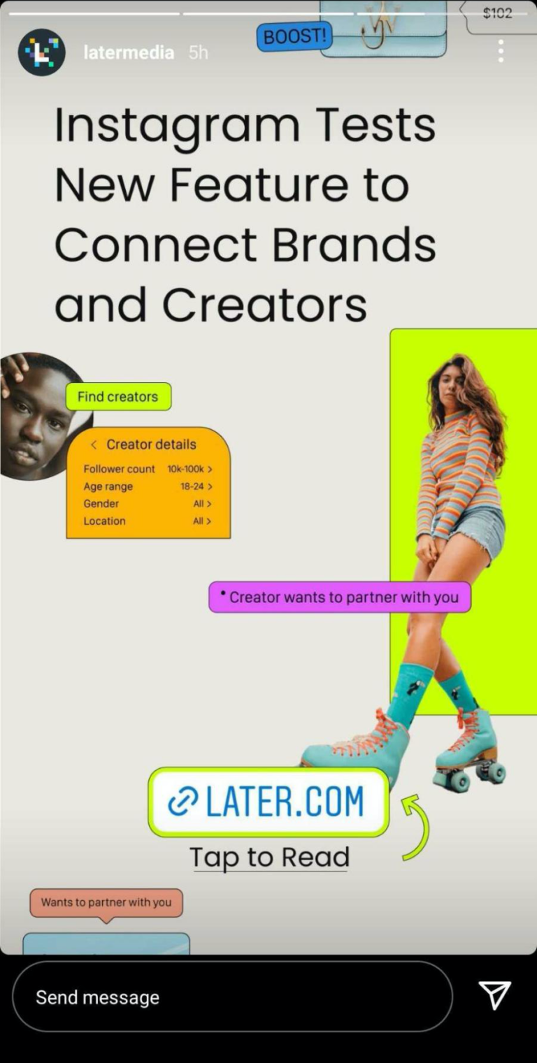 Using Instagram Link Stickers Successfully in Your Stories : Social ...