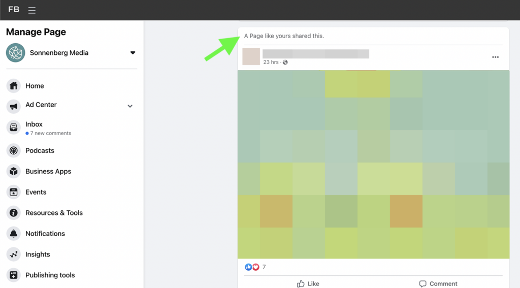 Using Creator Studio Inspiration Hub for Instagram and Facebook Post ...