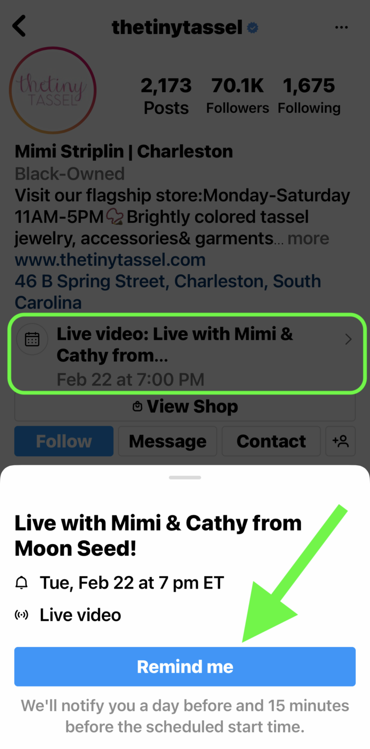 How to Use Instagram Reminders for Marketing : Social Media Examiner
