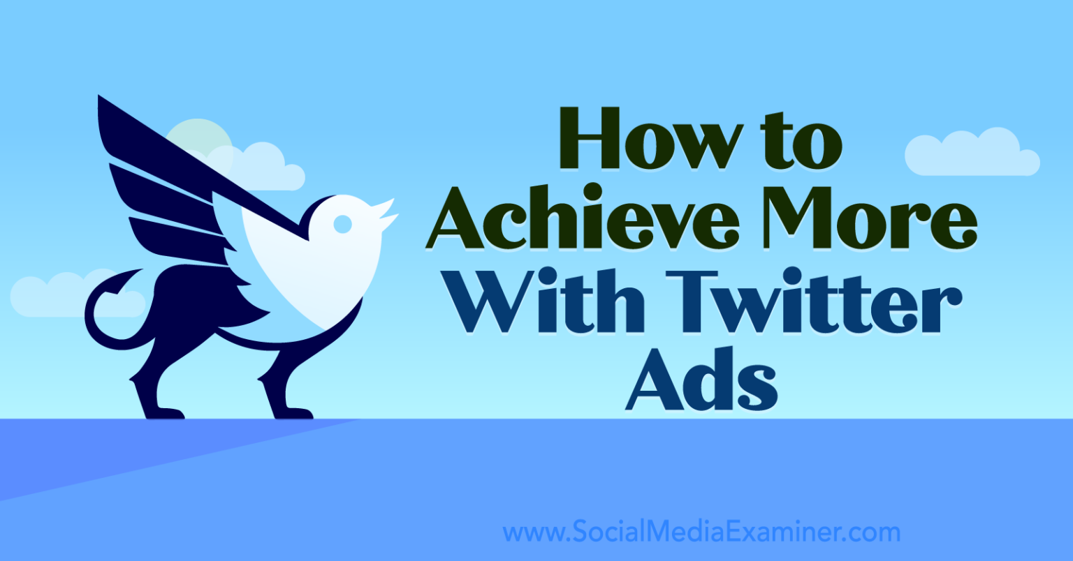 How to Achieve More With Twitter Ads : Social Media Examiner