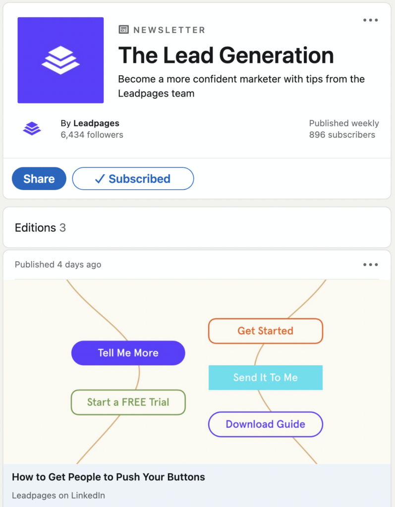 How to Start a LinkedIn Newsletter With Your Company Page : Social ...