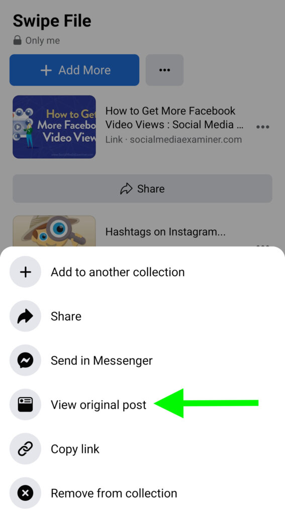 How to Save Social Media Content for a Marketing Swipe File : Social ...