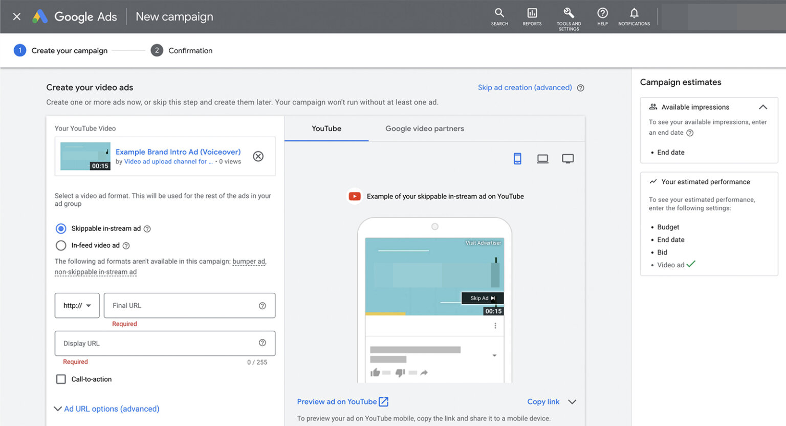 How to Easily Create YouTube Ads With the Google Ads Asset Library : Social Media Examiner