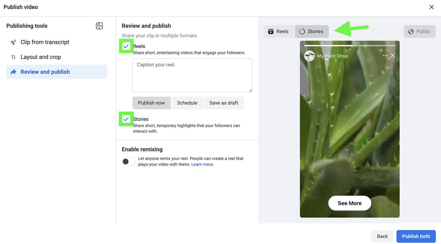 Using Creator Studio to Make and Schedule Facebook Reels : Social Media ...