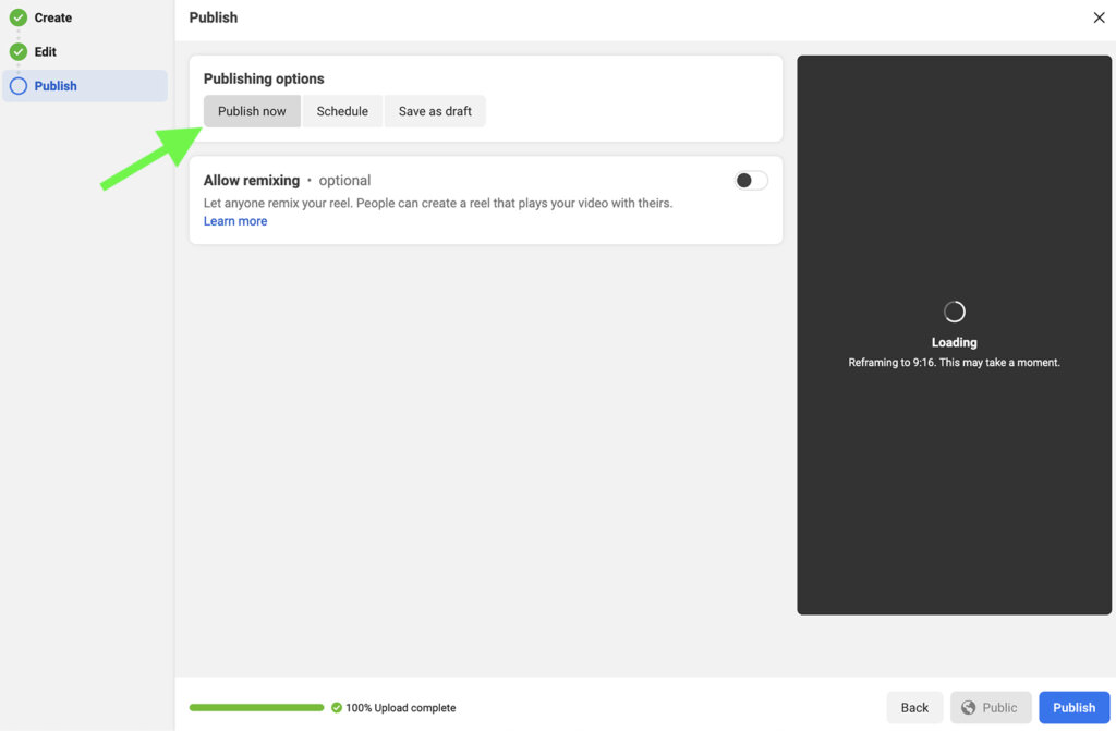 Using Creator Studio to Make and Schedule Facebook Reels : Social Media ...