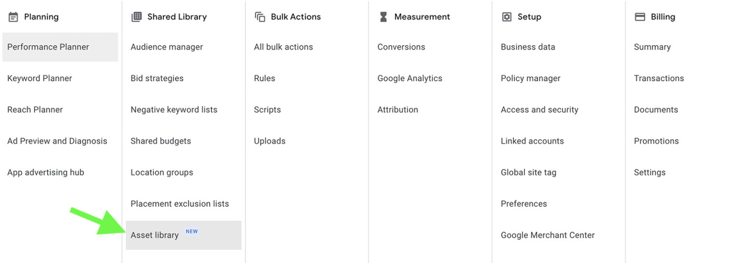 How to Easily Create YouTube Ads With the Google Ads Asset Library ...