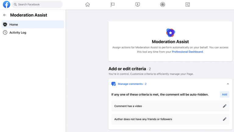 Helpful Tools to Manage and Moderate Facebook Conversations : Social ...