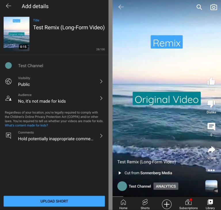 How to Easily Create YouTube Shorts With YouTube Remix : Social Media Examiner