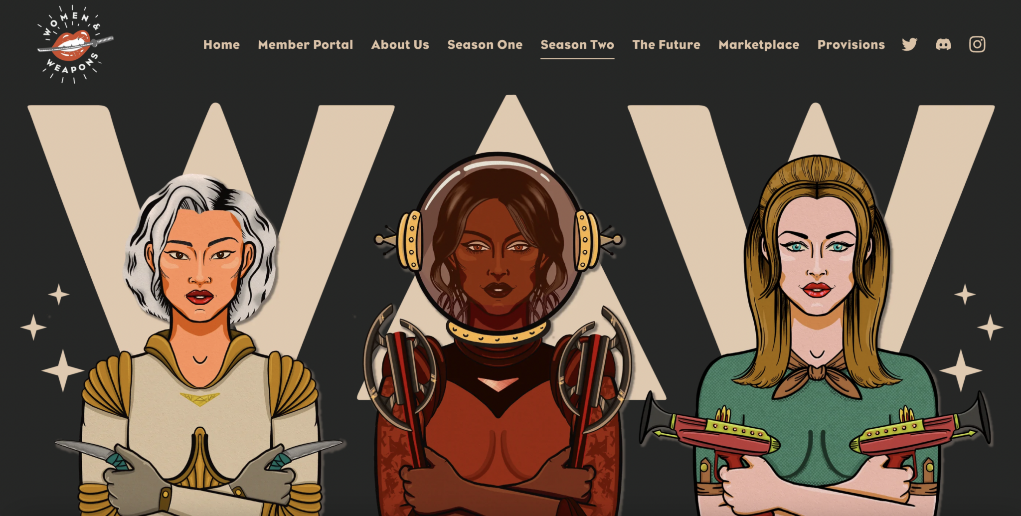 Expanding NFT Projects: Women and Weapons : Social Media Examiner