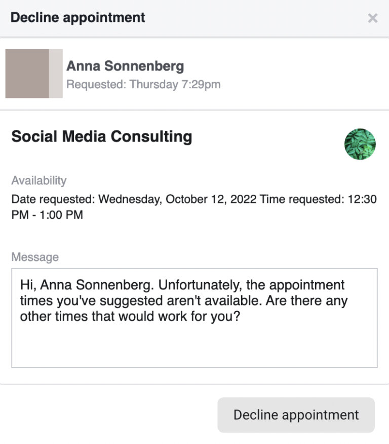 How to Book Customer Appointments on Facebook : Social Media Examiner