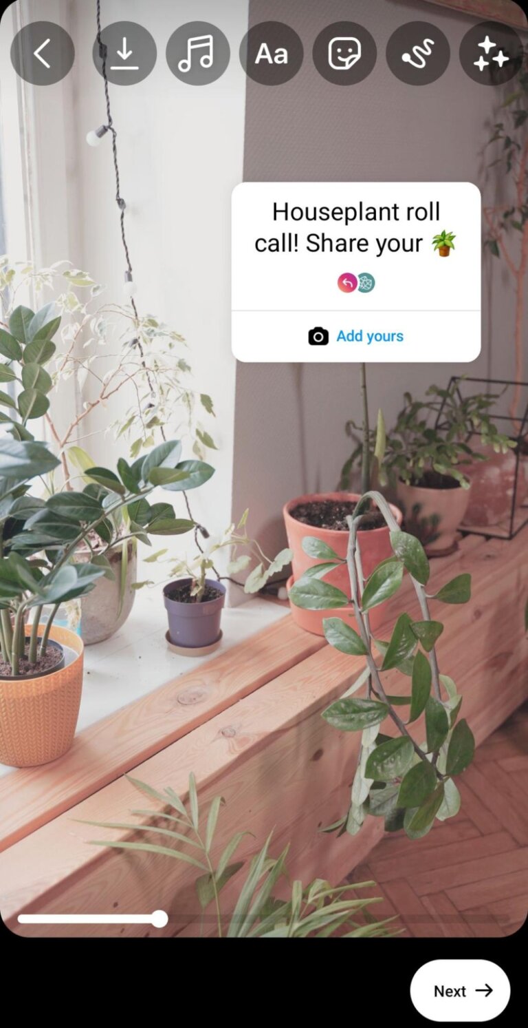 How to Use the Instagram Add Yours Sticker in Marketing : Social Media ...