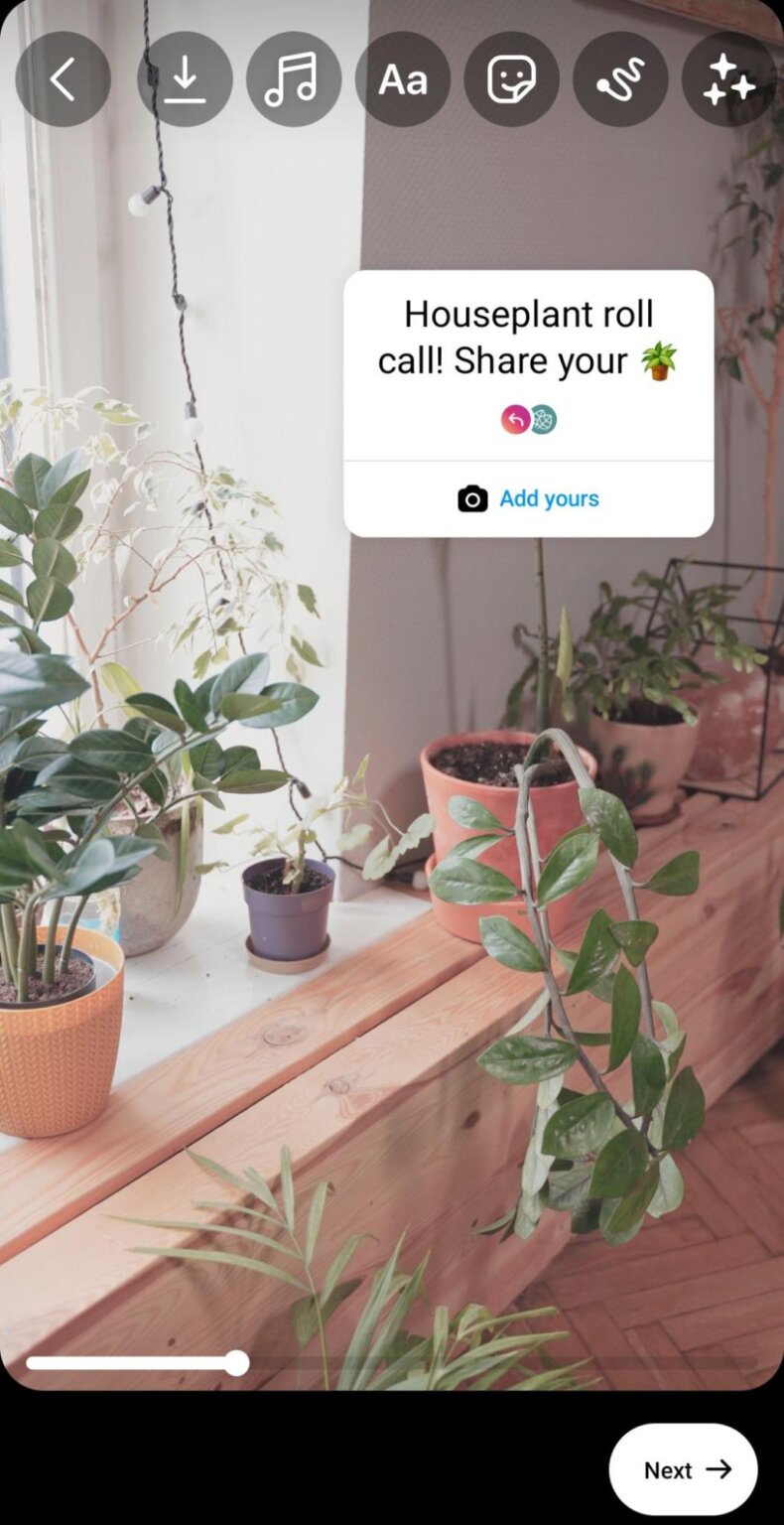 How to Use the Instagram Add Yours Sticker in Marketing : Social Media ...