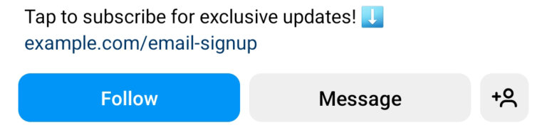 How to Grow Your Email List With Instagram : Social Media Examiner
