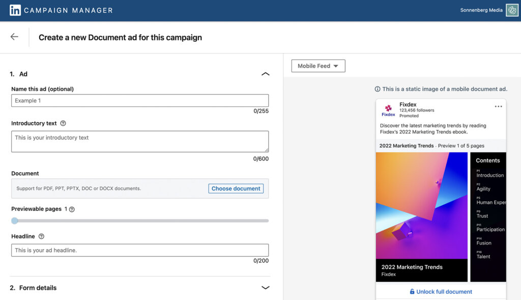 Using LinkedIn Document Ads: What You Need to Know : Social Media Examiner
