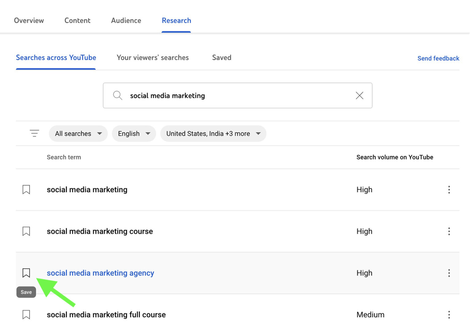 YouTube Research Tab: How to Find YouTube Content Ideas : Social Media ...