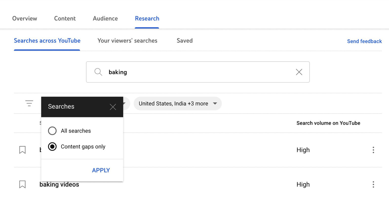 YouTube Research Tab: How to Find YouTube Content Ideas : Social Media ...