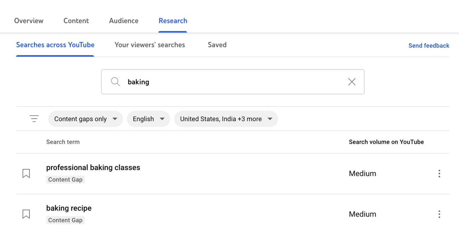 YouTube Research Tab: How to Find YouTube Content Ideas : Social Media ...