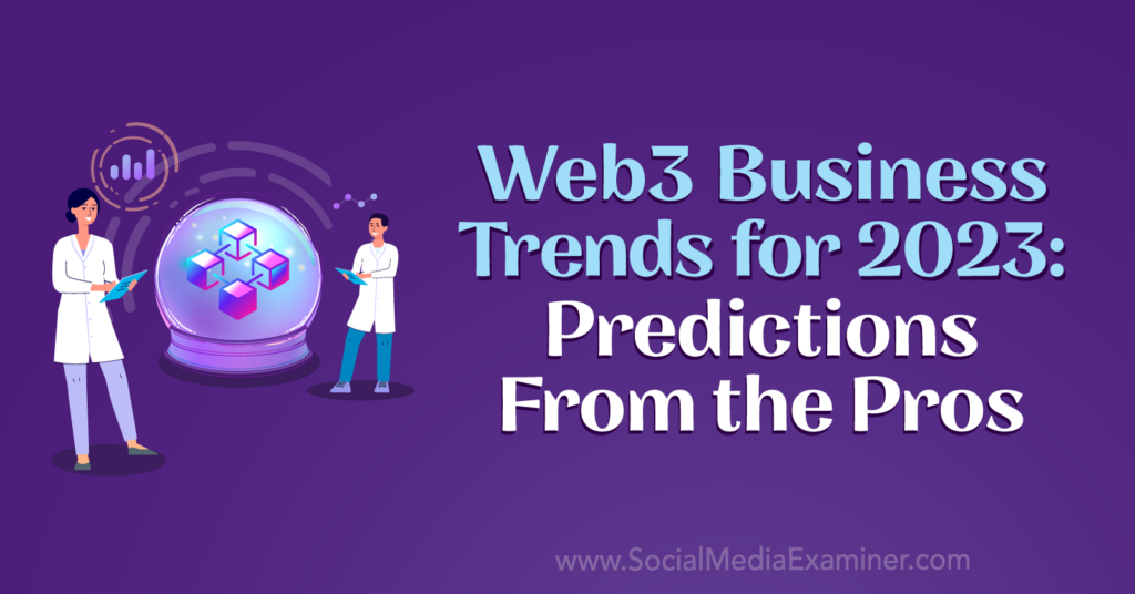 Web3 Business Trends for 2023: Predictions From the Pros : Social Media ...