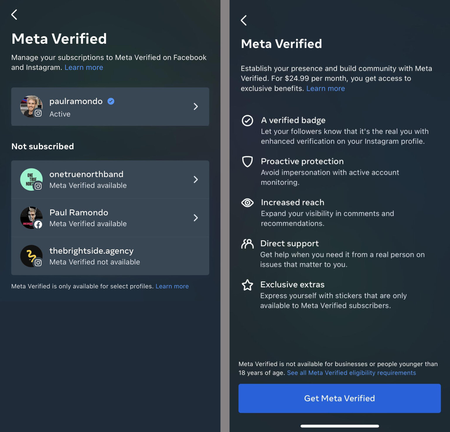 Meta Verified: How to Verify Your Instagram and Facebook Accounts : Social Media Examiner