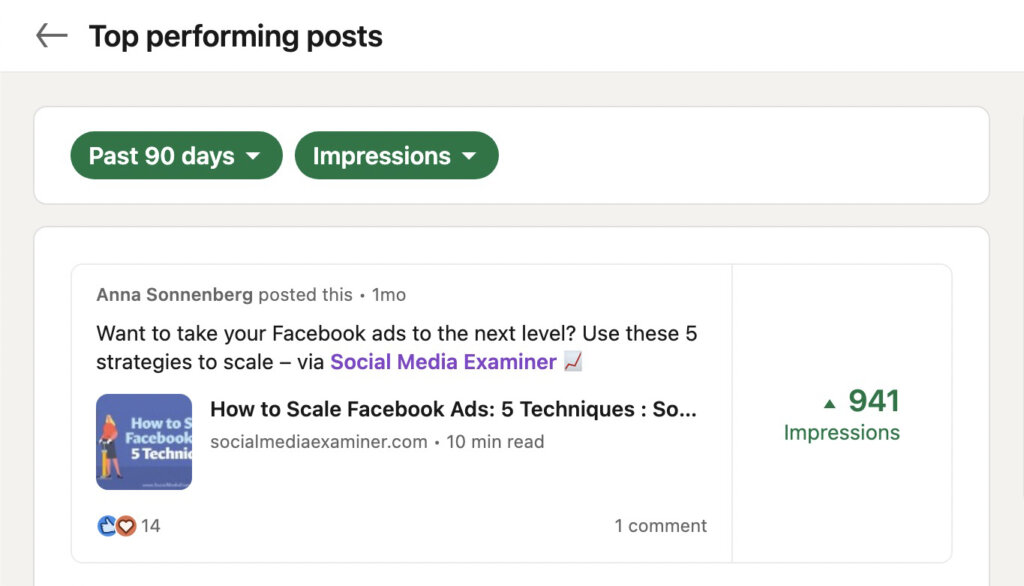 LinkedIn Creator Mode Analytics: Understanding Your Content Performance ...