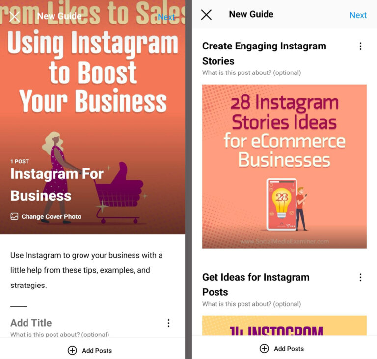 How to Use Instagram Guides for More Visibility : Social Media Examiner