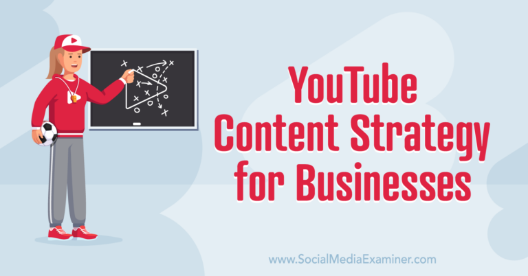 YouTube Content Strategy for Businesses : Social Media Examiner