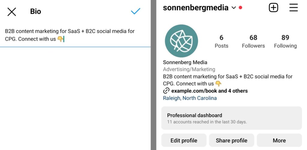 The Right Way to Drive Results With Your Instagram Bio Links : Social ...