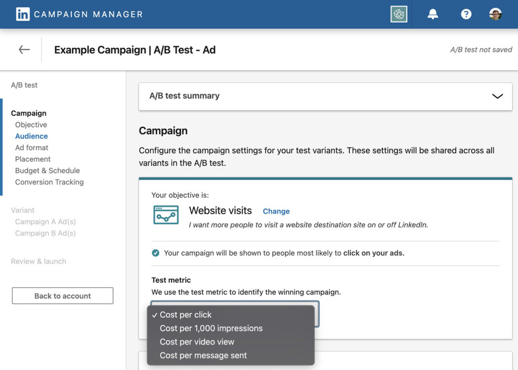 LinkedIn Ads: How to A/B Test Your Way to Effective Campaigns : Social ...