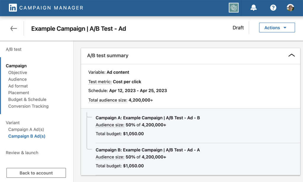 LinkedIn Ads: How to A/B Test Your Way to Effective Campaigns : Social ...