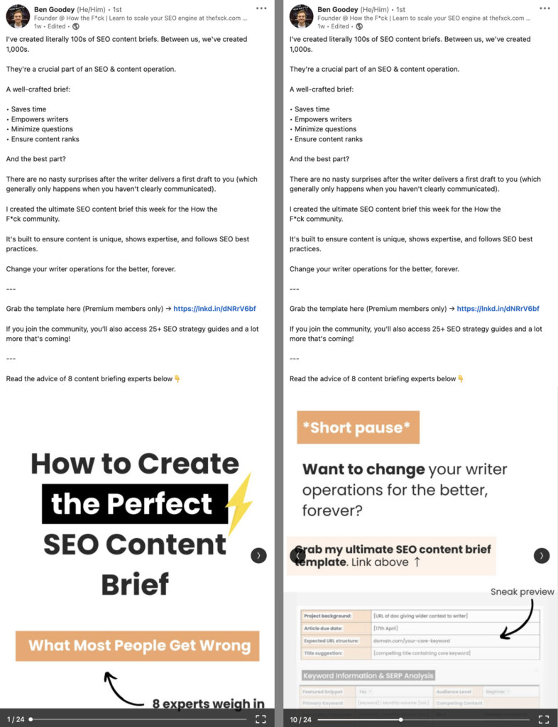 6 Ways to Use LinkedIn Carousel Posts to Supercharge Your Content ...