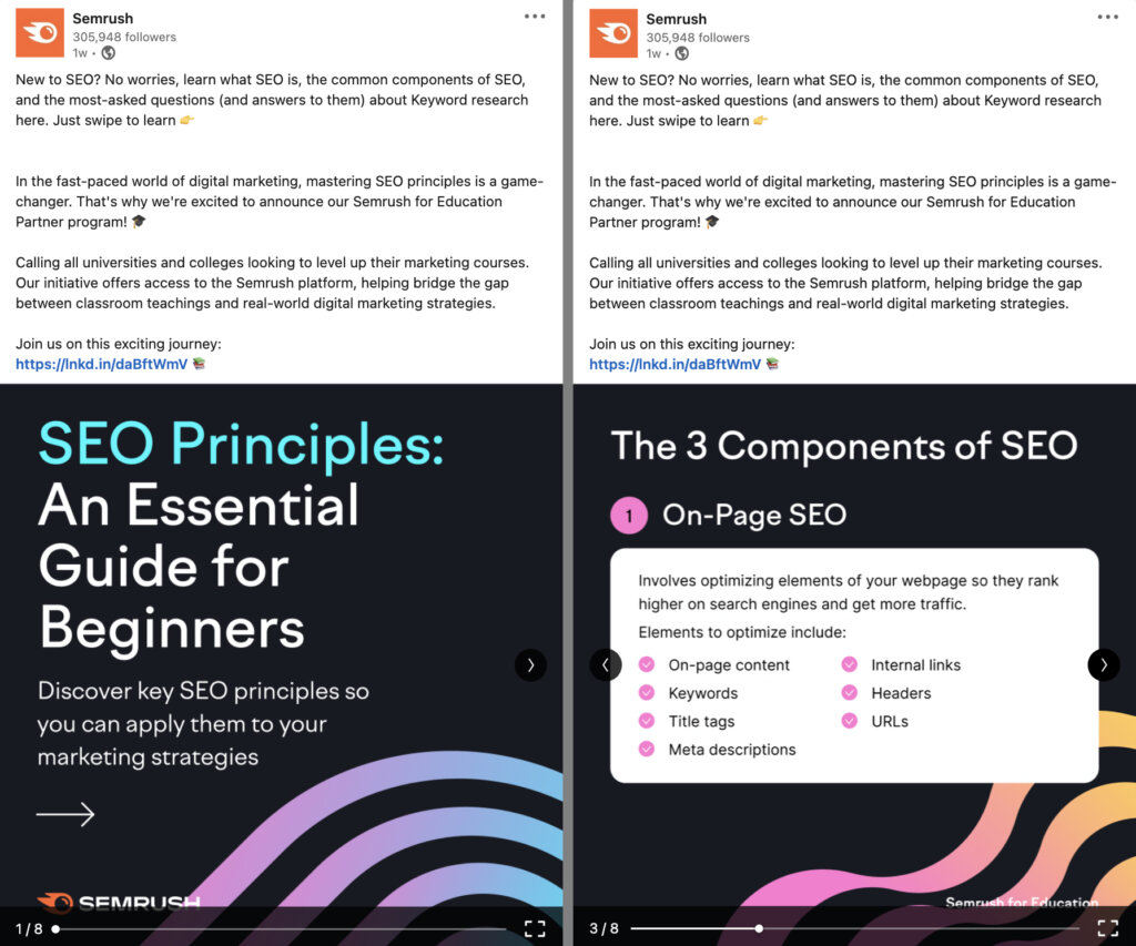 6 Ways to Use LinkedIn Carousel Posts to Supercharge Your Content ...
