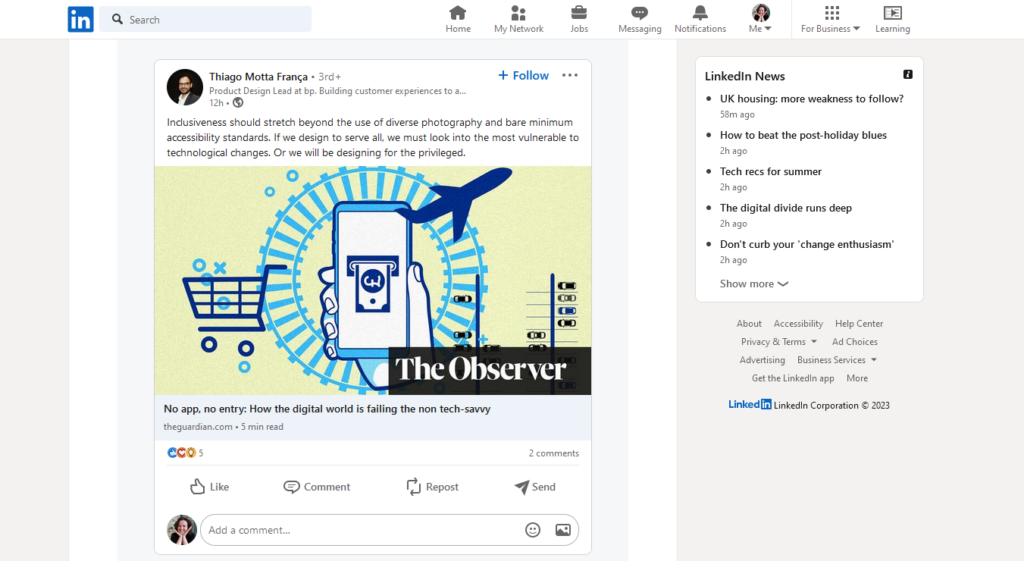 Leveraging the LinkedIn Algorithm for Maximum Exposure : Social Media ...