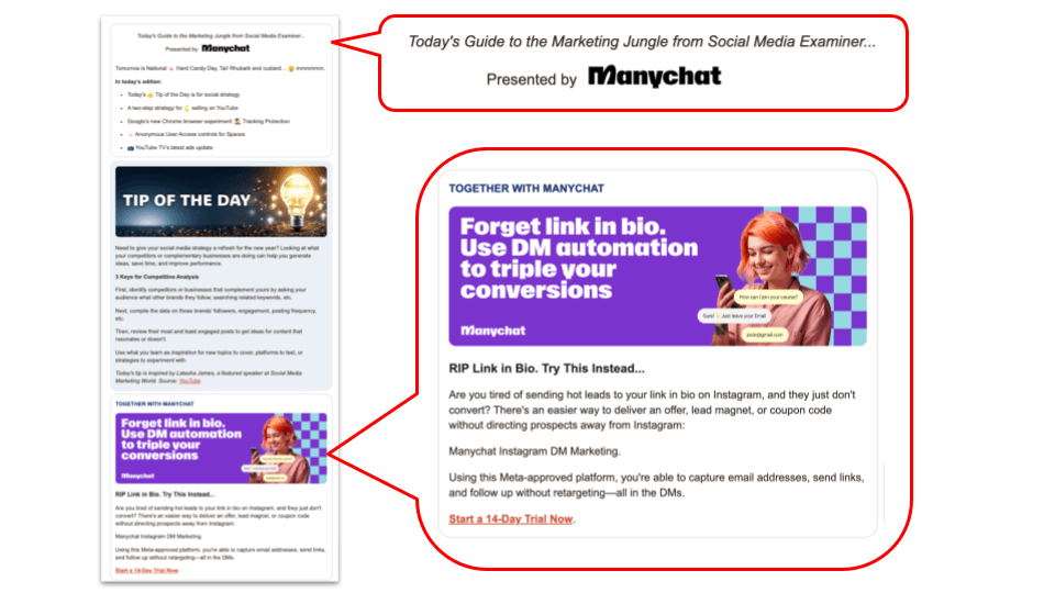 Why Sponsor Social Media Examiner's Email Newsletter? : Social Media ...