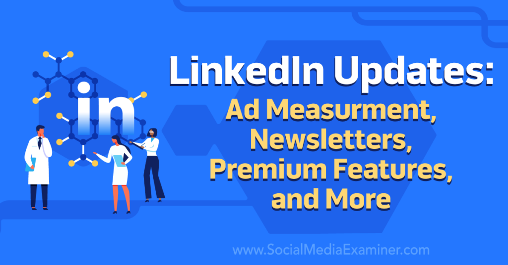 The Post Linkedin Updates Ad Measurement Newsletters Premium