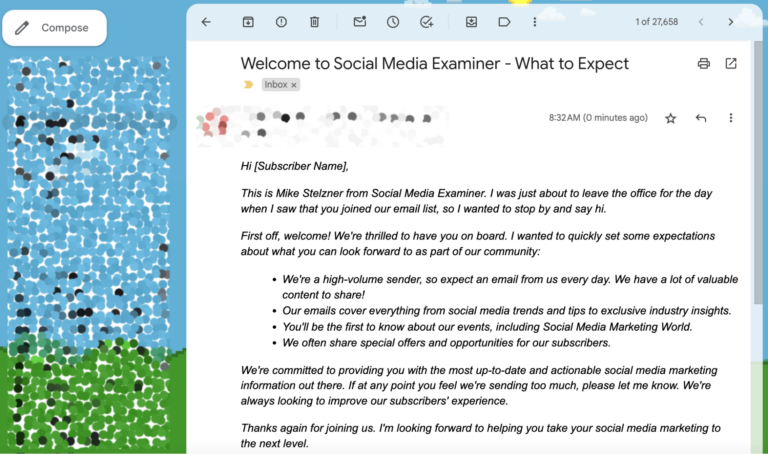 Creating Winning Email Marketing Welcome Sequences : Social Media Examiner